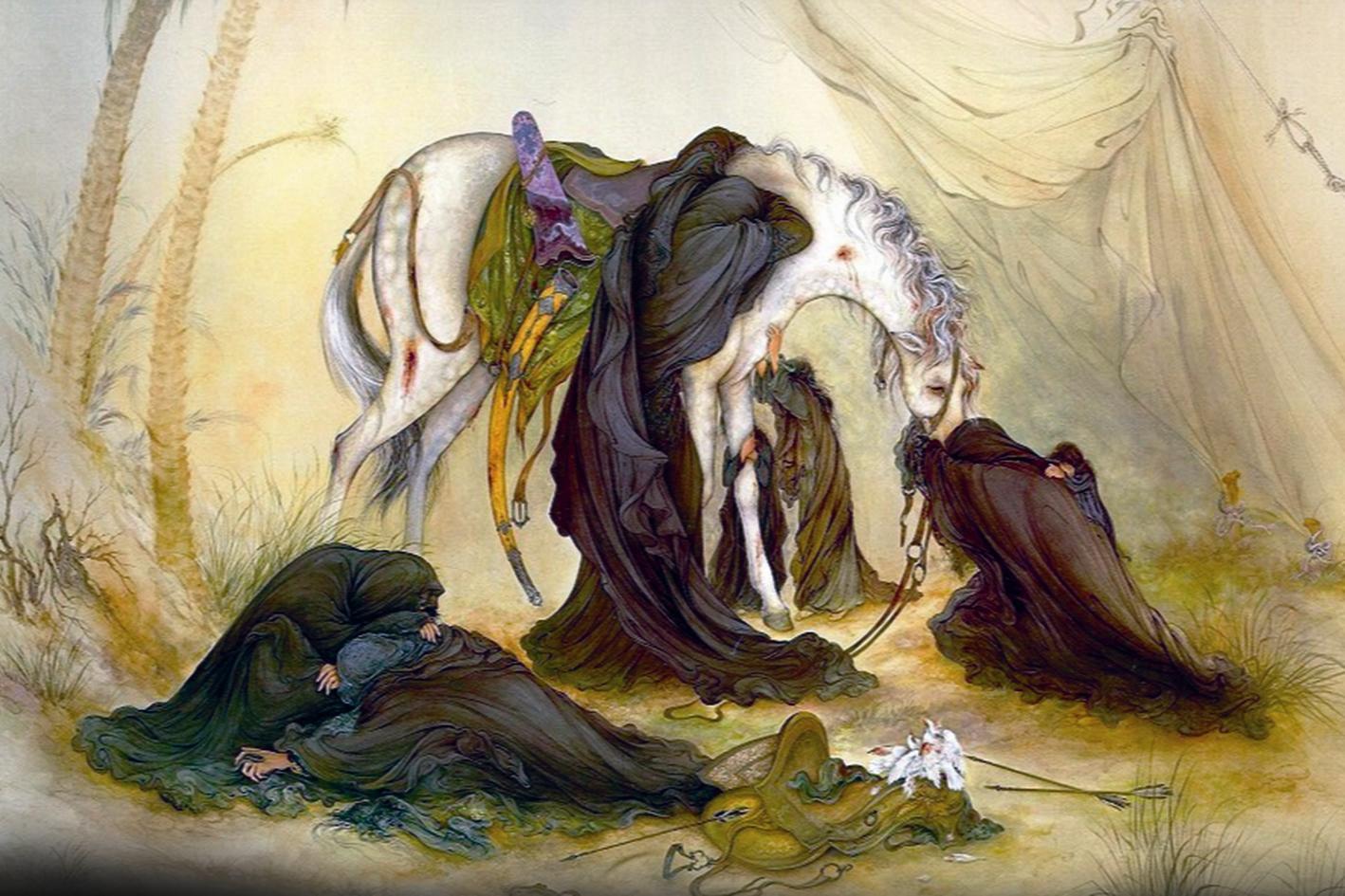 Farshchian und die weltberühmte Zeichnung zu Aschura - IranKultur ...